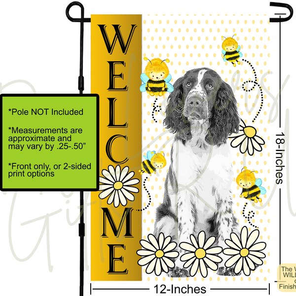 Springer Spaniel Garden Sign - Etsy