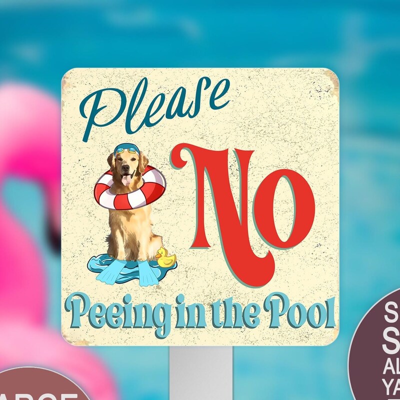 No Peeing Sign - Etsy
