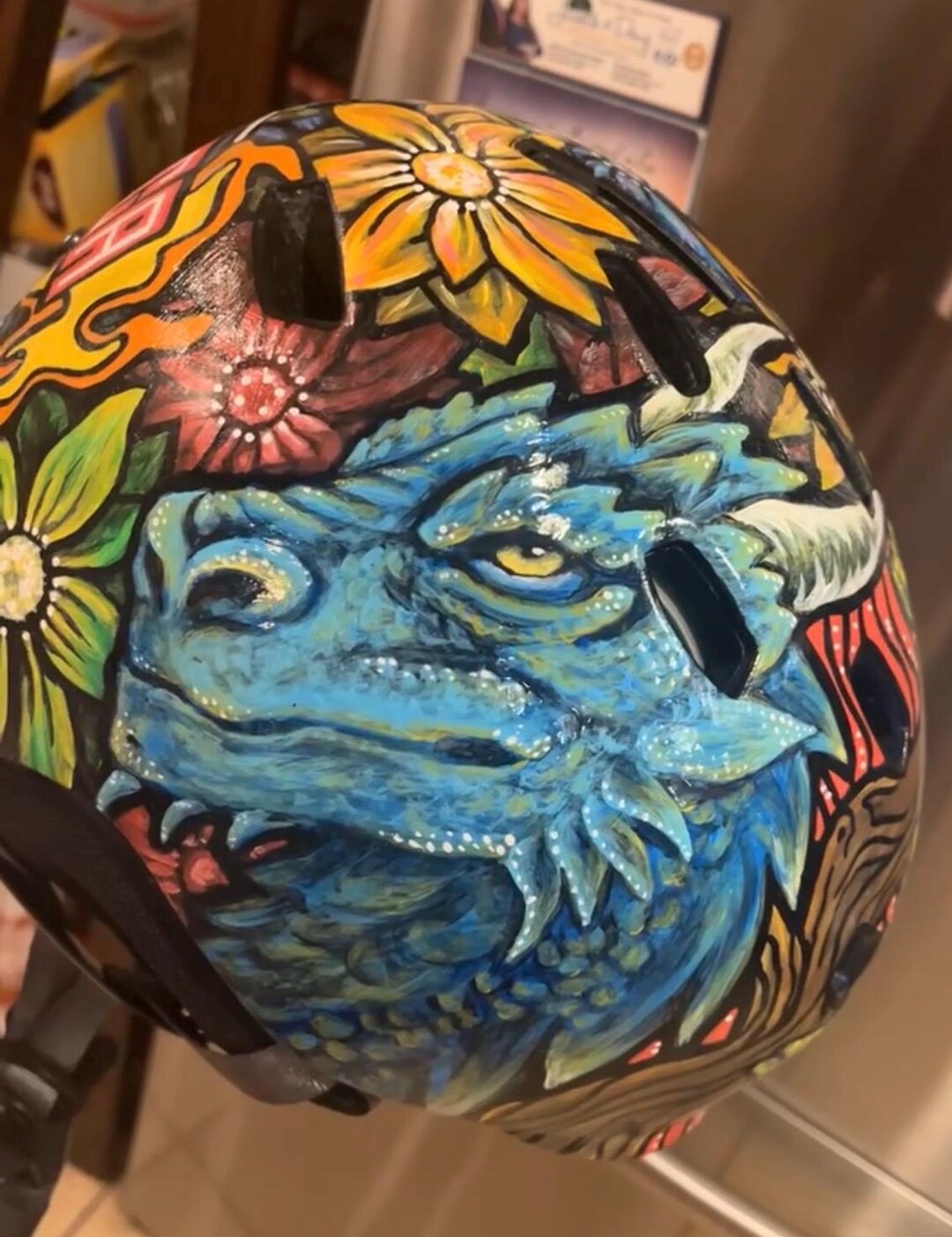 Custom Painted Ski or Motorcycle Helmet (send Me Design Idea and I Will ...