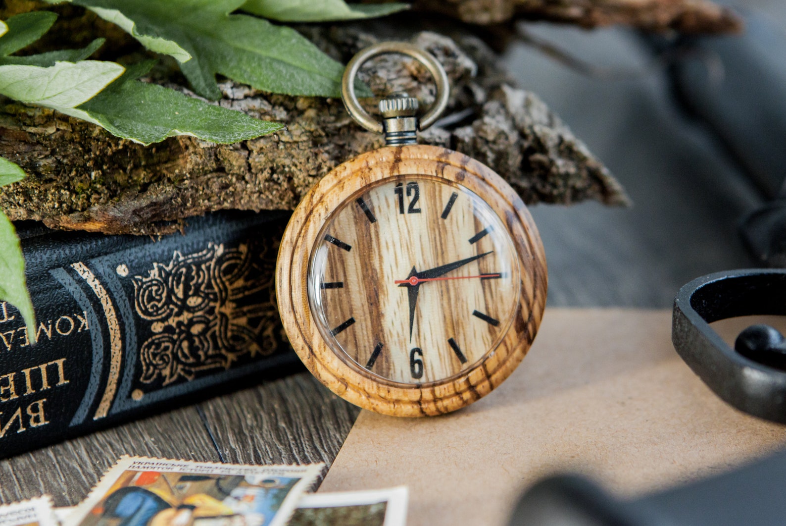 Wooden Pocket Watchmen Pocket Watchengraved Pocket - Etsy