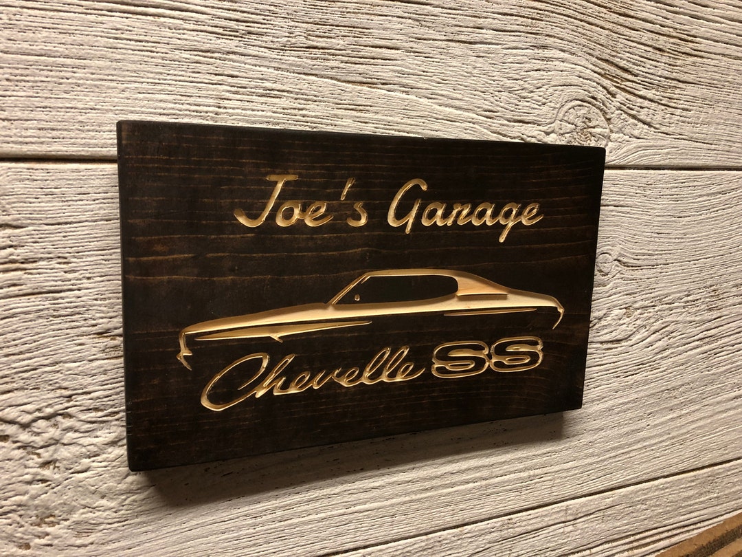 Custom Engraved Chevelle SS Sign - Etsy