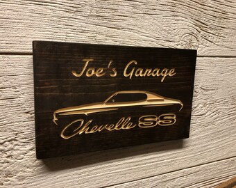 Chevelle SS 454, Chevrolet Chevelle SS 454 Sign, Chevelle SS 454 Gift ...