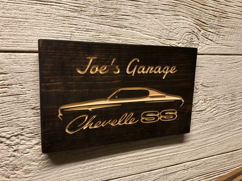 Custom Engraved Chevelle SS Sign - Etsy