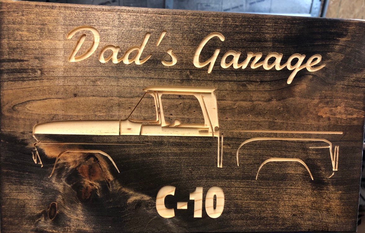 Custom Engraved 1960-63 C10 Pickup Sign - Etsy