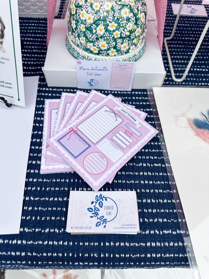 Dopamine Daily Planner Notepad - Etsy