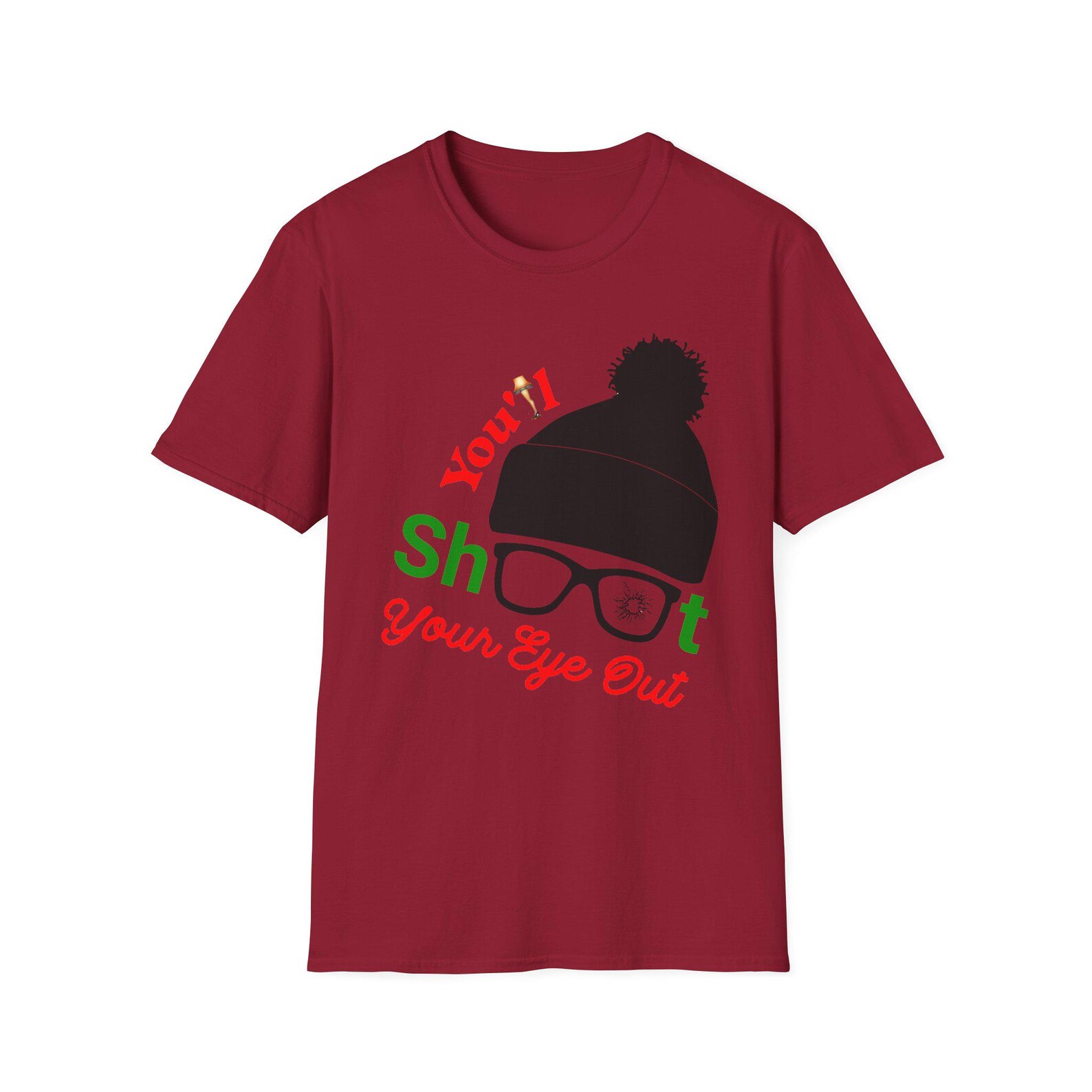 A Christmas Story Movie Ralphie T-shirt You'll Shoot Your Eye Out Tee ...