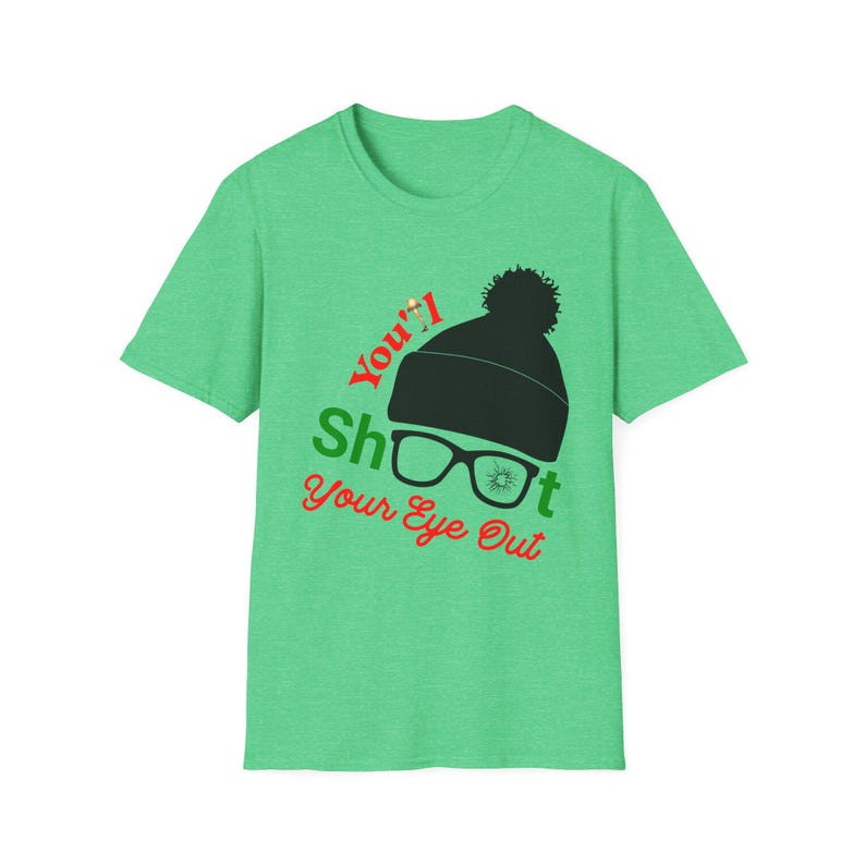 A Christmas Story Movie Ralphie T-shirt You'll Shoot Your Eye Out Tee ...