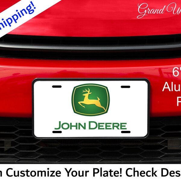 John Deere License - Etsy
