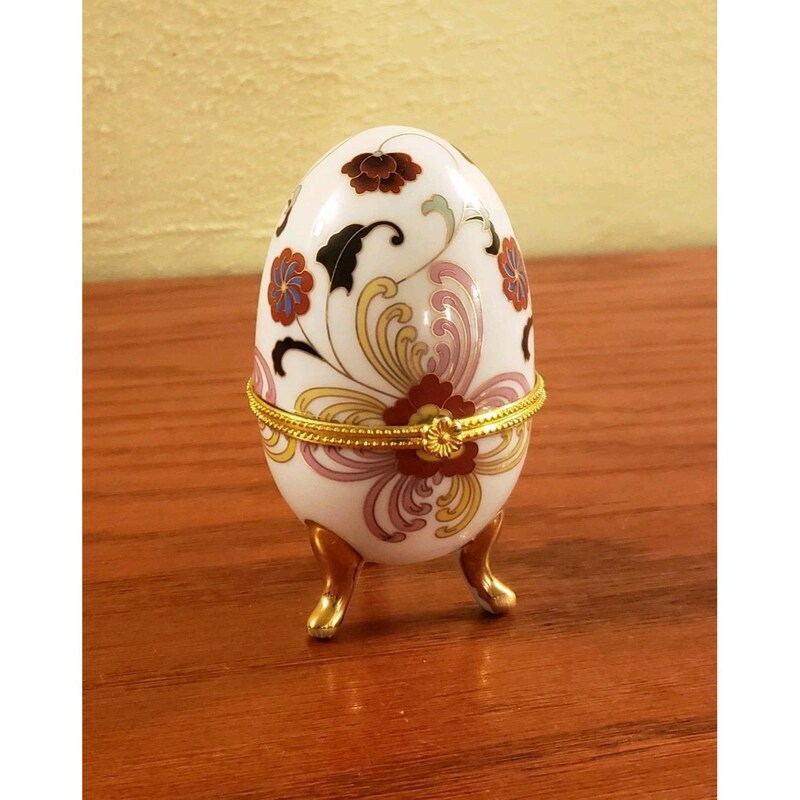 Egg Trinket Box - Etsy