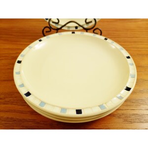 Vintage Dansk Studio Compass Mosaic Salad Plates Set of Four - Etsy