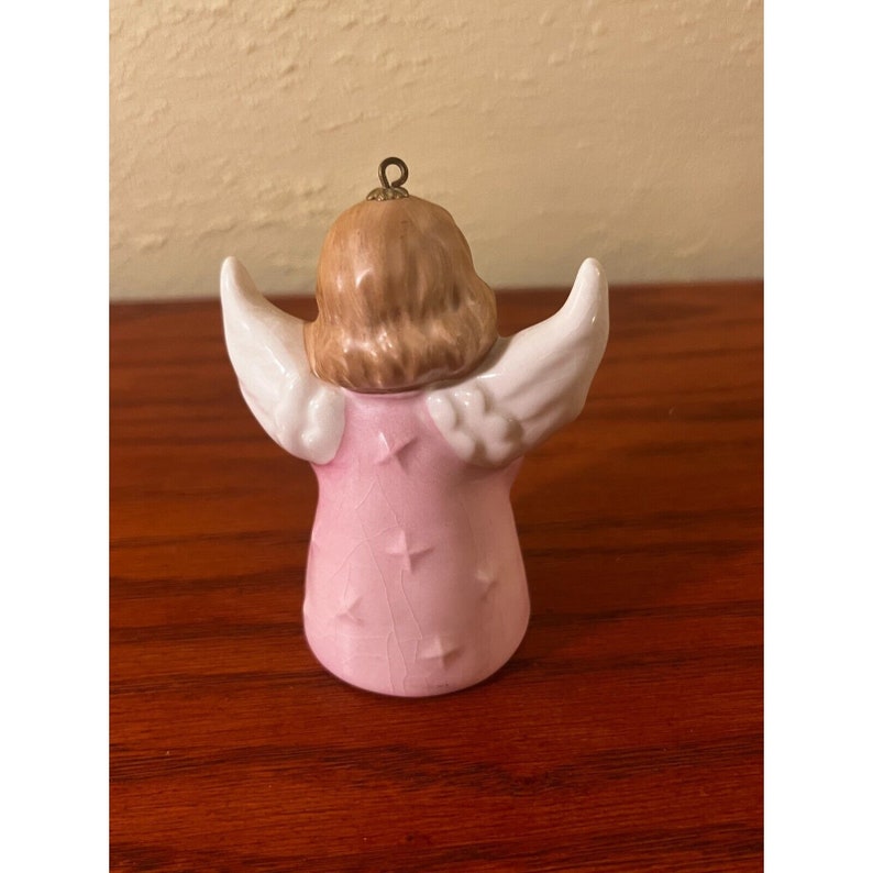 Vintage Goebel Pink Angel Saxophone Bell Christmas Ornament - Etsy