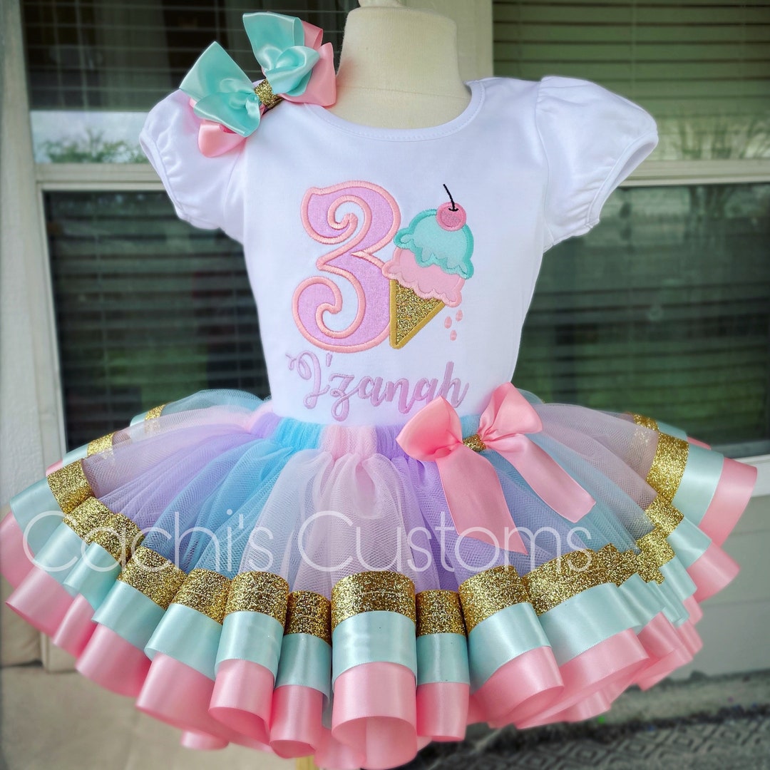 Ice Cream Birthday Outfit - Etsy
