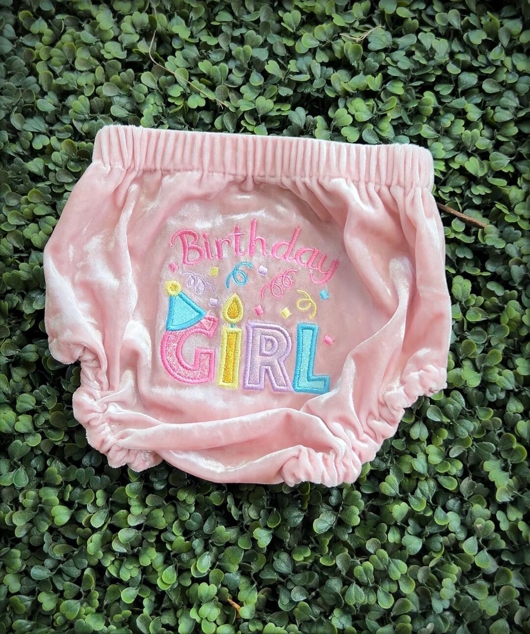 Birthday Girl Diaper Cover Embroidered Diaper Cover - Etsy