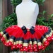 Red Polka Dot Tutu - Ribbon Trim Tutu - Etsy
