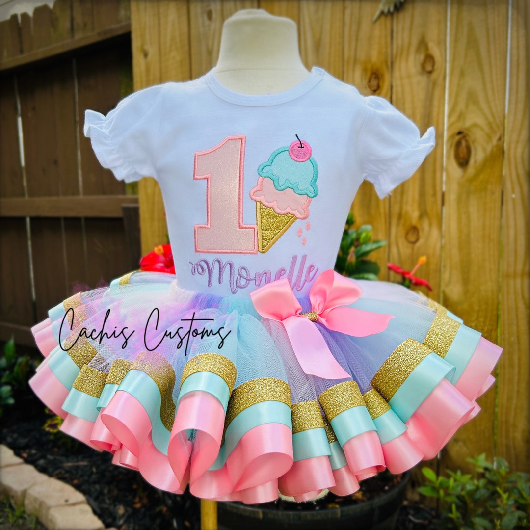 Ice Cream Birthday Outfit - Etsy