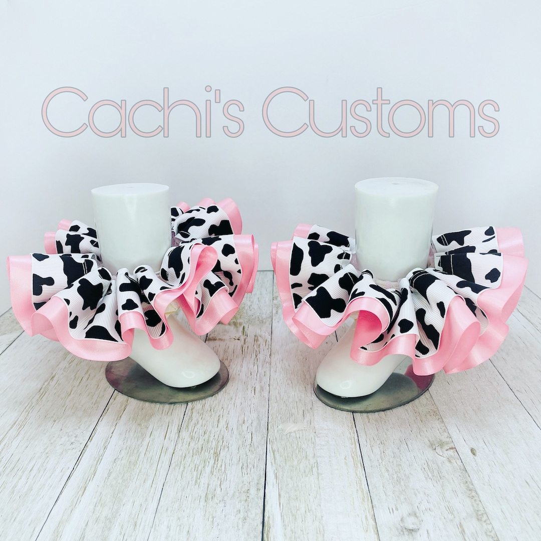 Cow Tutu Anklets | Ruffle Tutu Socks - Etsy