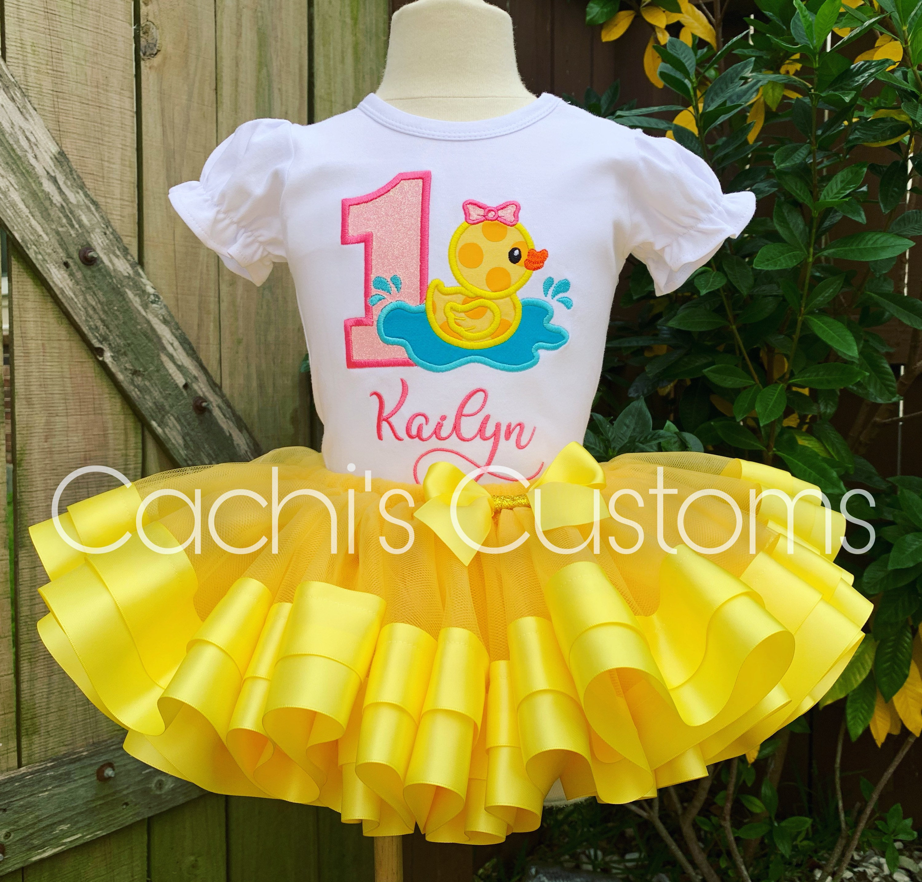 Duck Birthday Tutu - Etsy