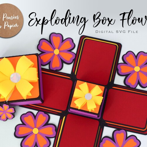EXPLODING Box BALLOON SVG Classic Collection Instant - Etsy