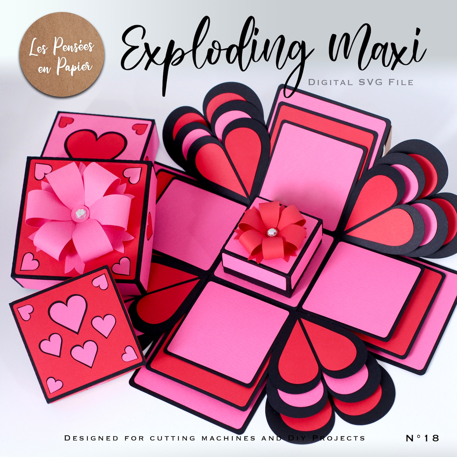 EXPLODING MAXI SVG Instant Download Svg Project for - Etsy