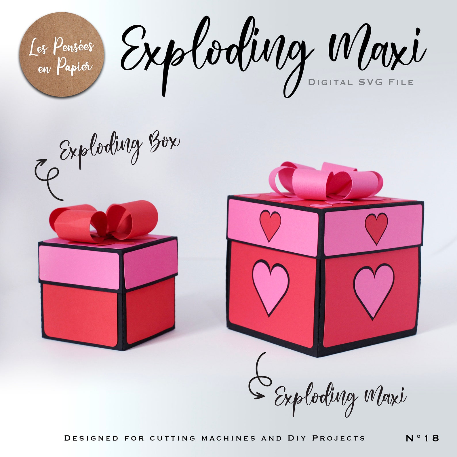 EXPLODING MAXI SVG Instant Download Svg Project for - Etsy