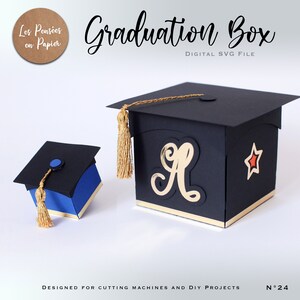 GRADUATION Exploding BOX SVG Instant Download Svg Project | Etsy