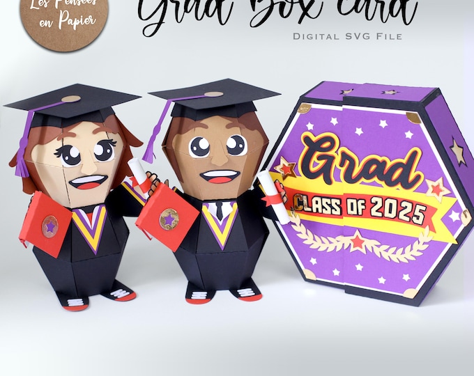 Graduation Cap Pop up Card SVG and PDF Design - Etsy Canada