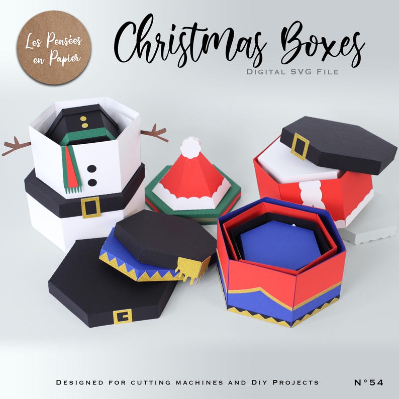 30% OFF - Christmas Bundle 3 - 3D SVG | Instant Download | Project for ...