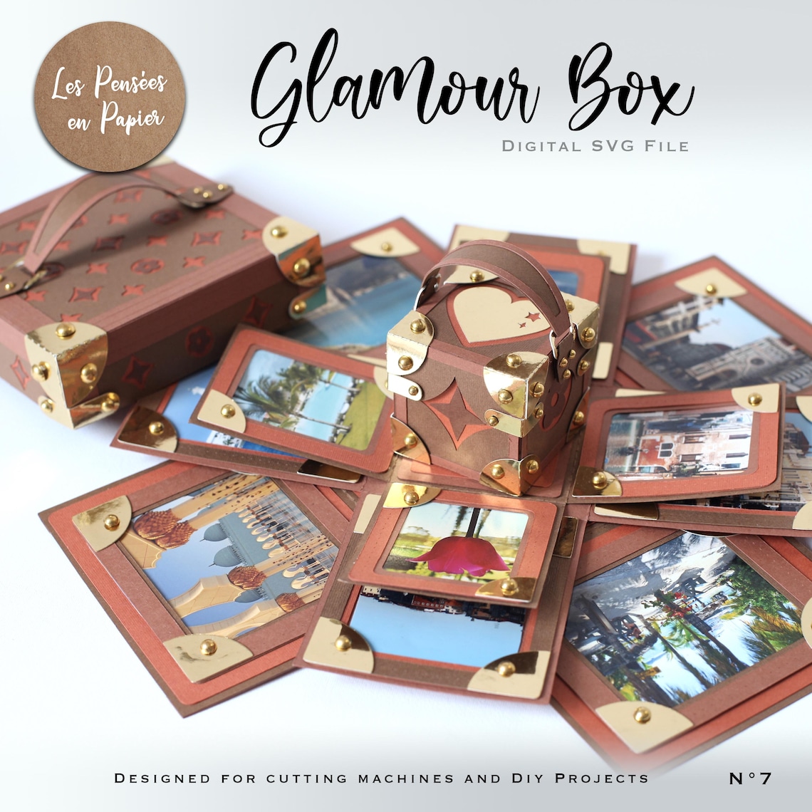 GLAMOUR-Box – 3D-SVG | Sofortdownload | Explodierende Kiste | Projekt ...