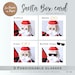 SANTA BOX Card SVG Instant Download Svg Project for - Etsy Denmark