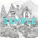 GARDEN COTTAGE 50 AI Grayscale Coloring Pages - Etsy
