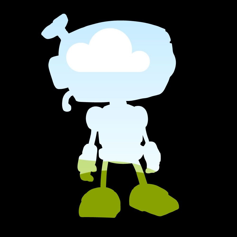 Canva Frames-robots-10 Editable Drag & Drop Silhouette Templates for ...