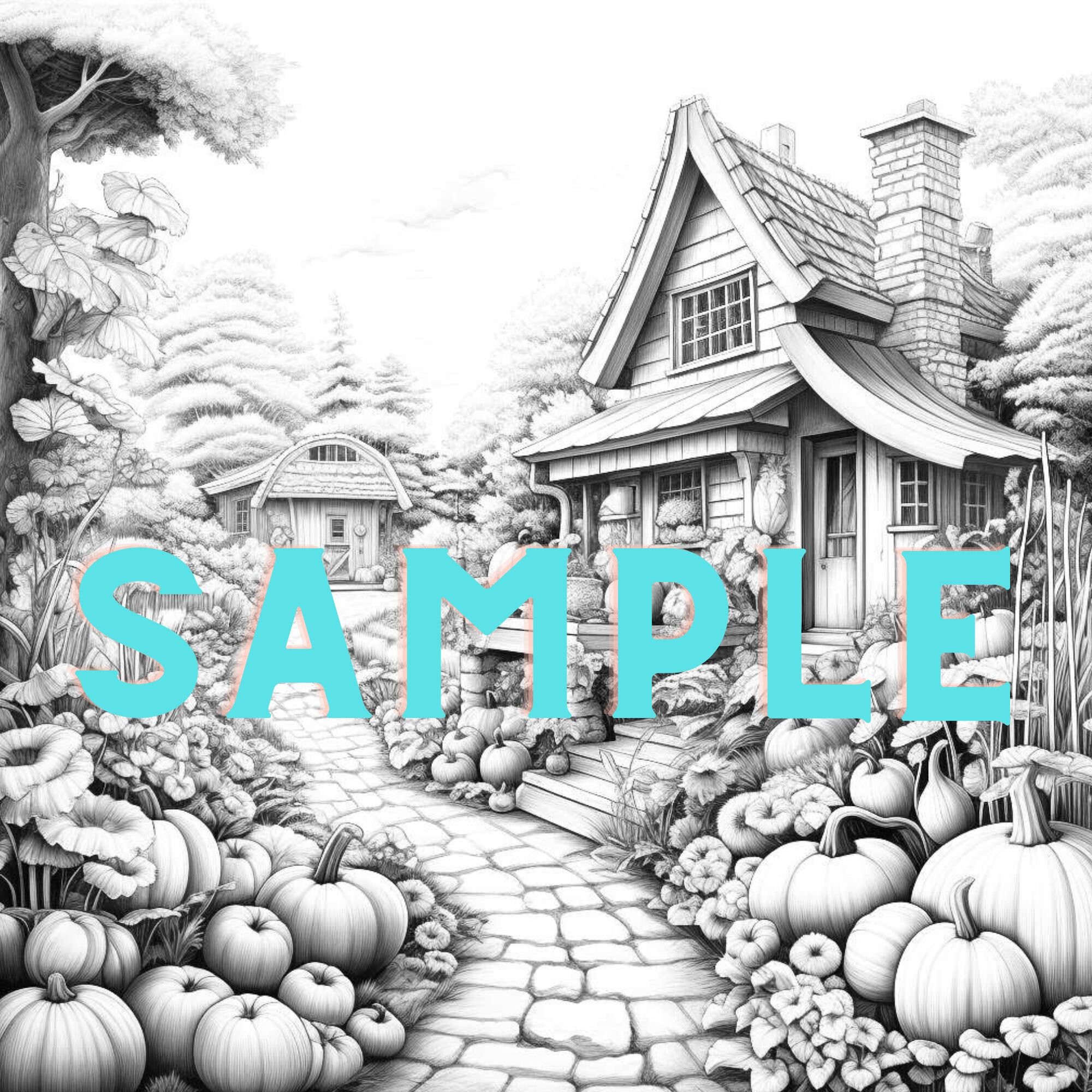 Floral Panels - 50 AI Grayscale Coloring Pages - Etsy