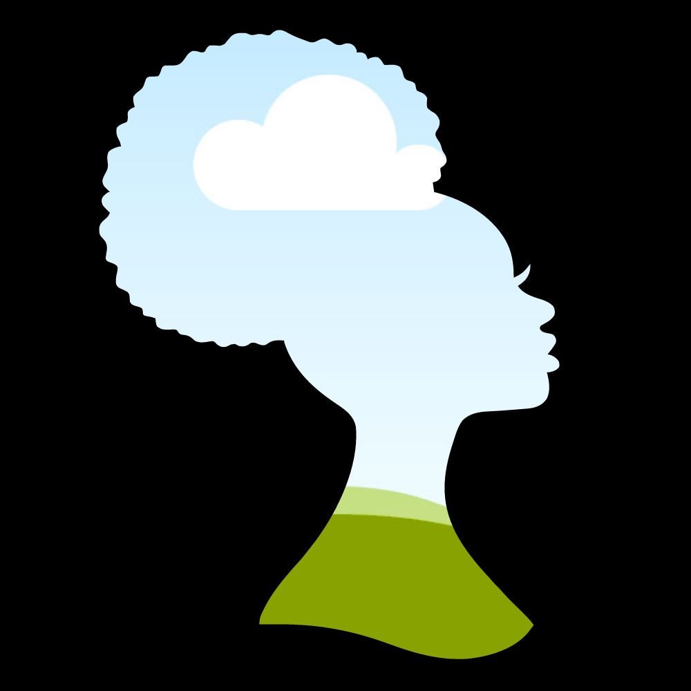 Canva Frames-black WOMEN PORTRAITS-10 Editable Drag & Drop Silhouette ...