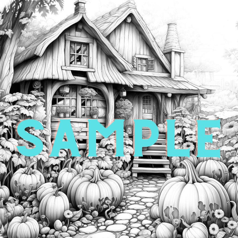 Floral Panels - 50 AI Grayscale Coloring Pages - Etsy