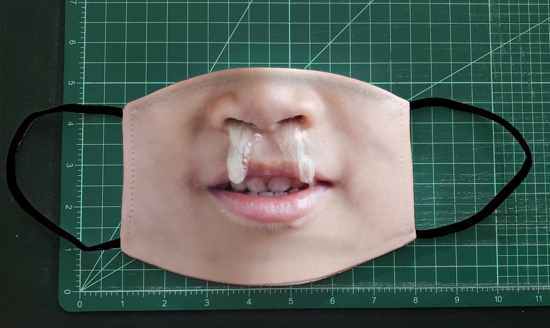 Snotty Nosed Kid Facemask - Etsy