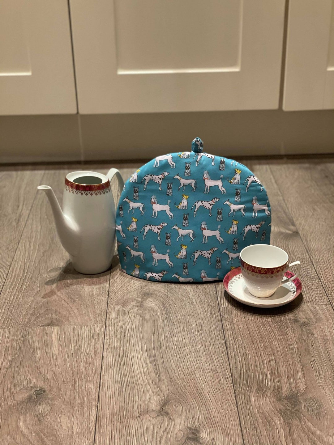 TEA COSY. Teapot Cover for a Retro Kitchen. Poodles - Etsy UK