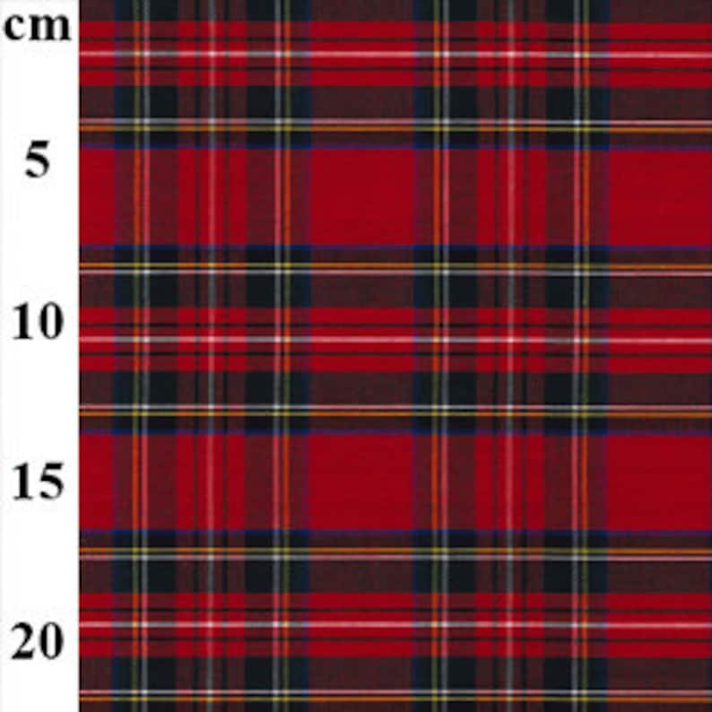Tablecloth Cotton Red Royal Stewart Tartan Burns Night Plaid - Etsy UK