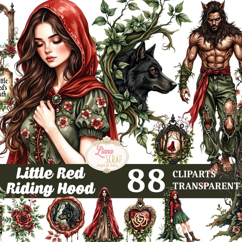 Little Red Riding Hood - Etsy