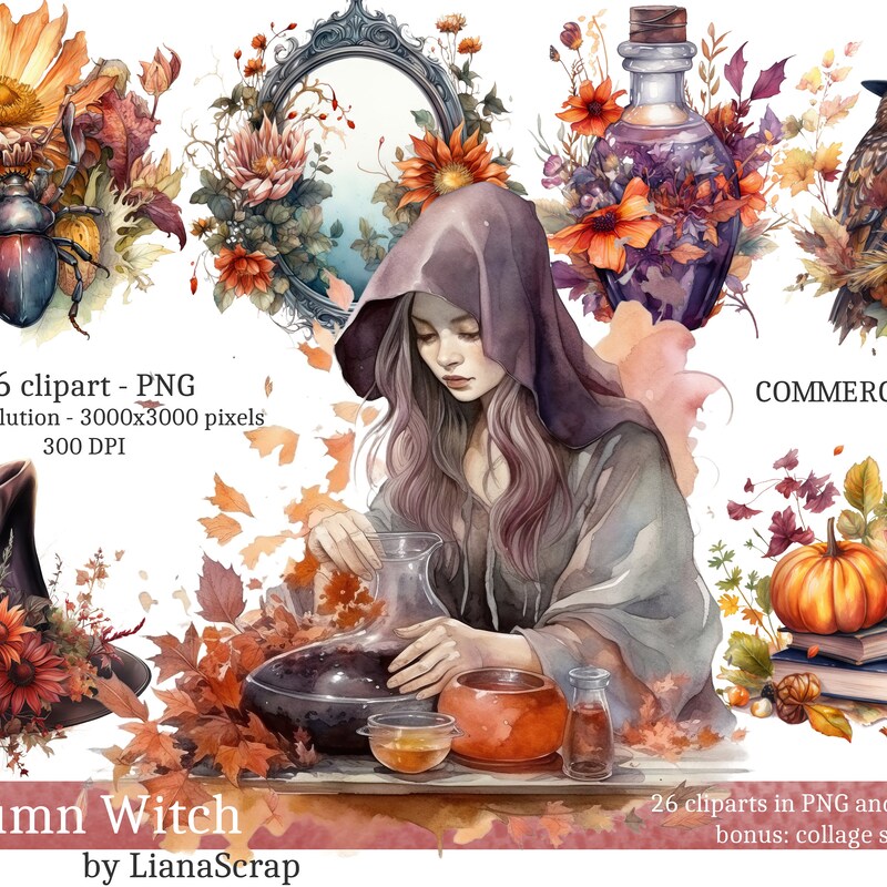 Autumn Clip Art - Etsy