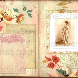 Old Memories Junk Journal Digital Kit, Vintage Wallpaper Printable ...