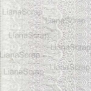 Lace Delight Digital Paper, Digital Junk Journal Kit, Vintage Lace ...