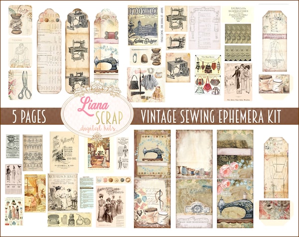 11 New Printable Sewing Labels Instant Download Digital - Etsy Canada