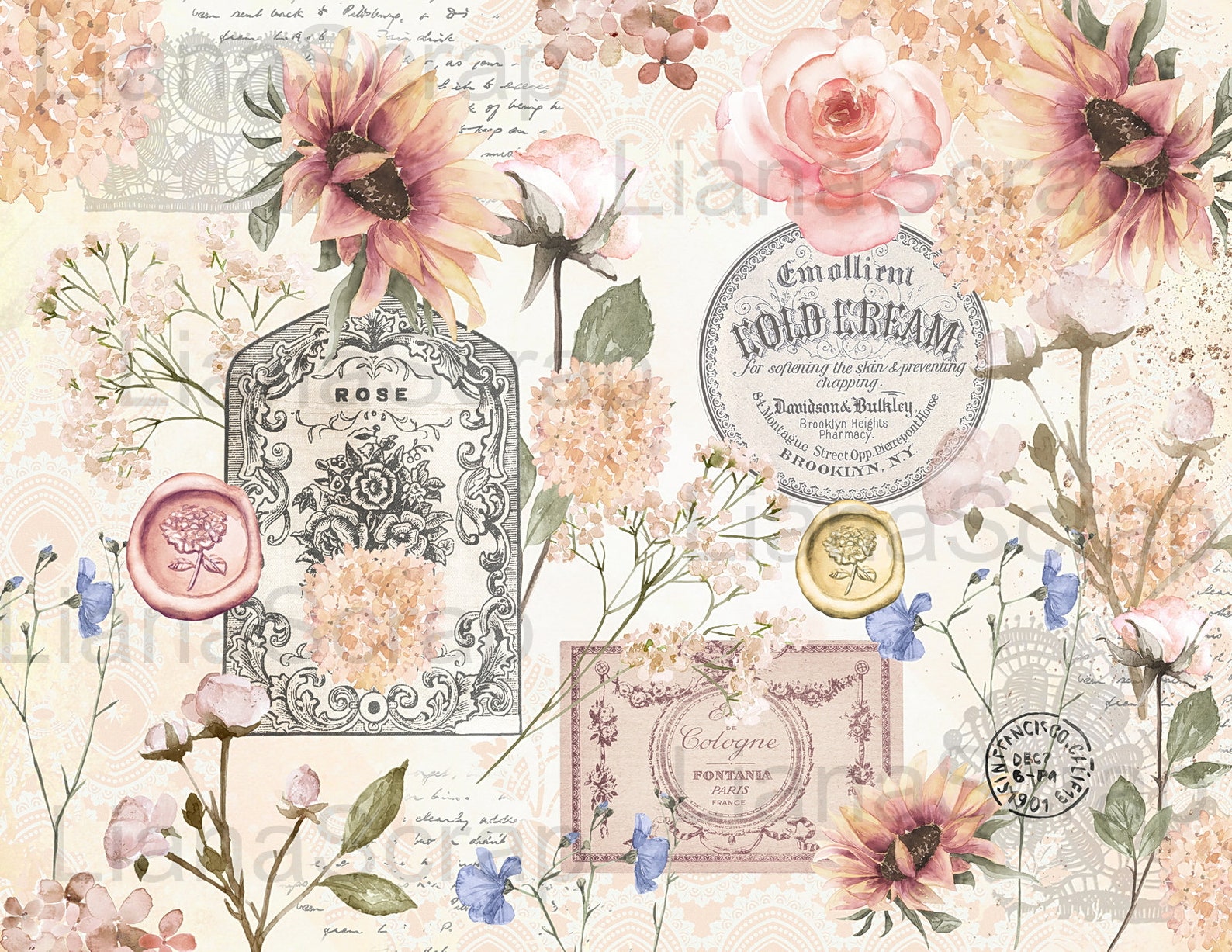 Writing Studio Junk Journal Digital Kit Printable Books and - Etsy