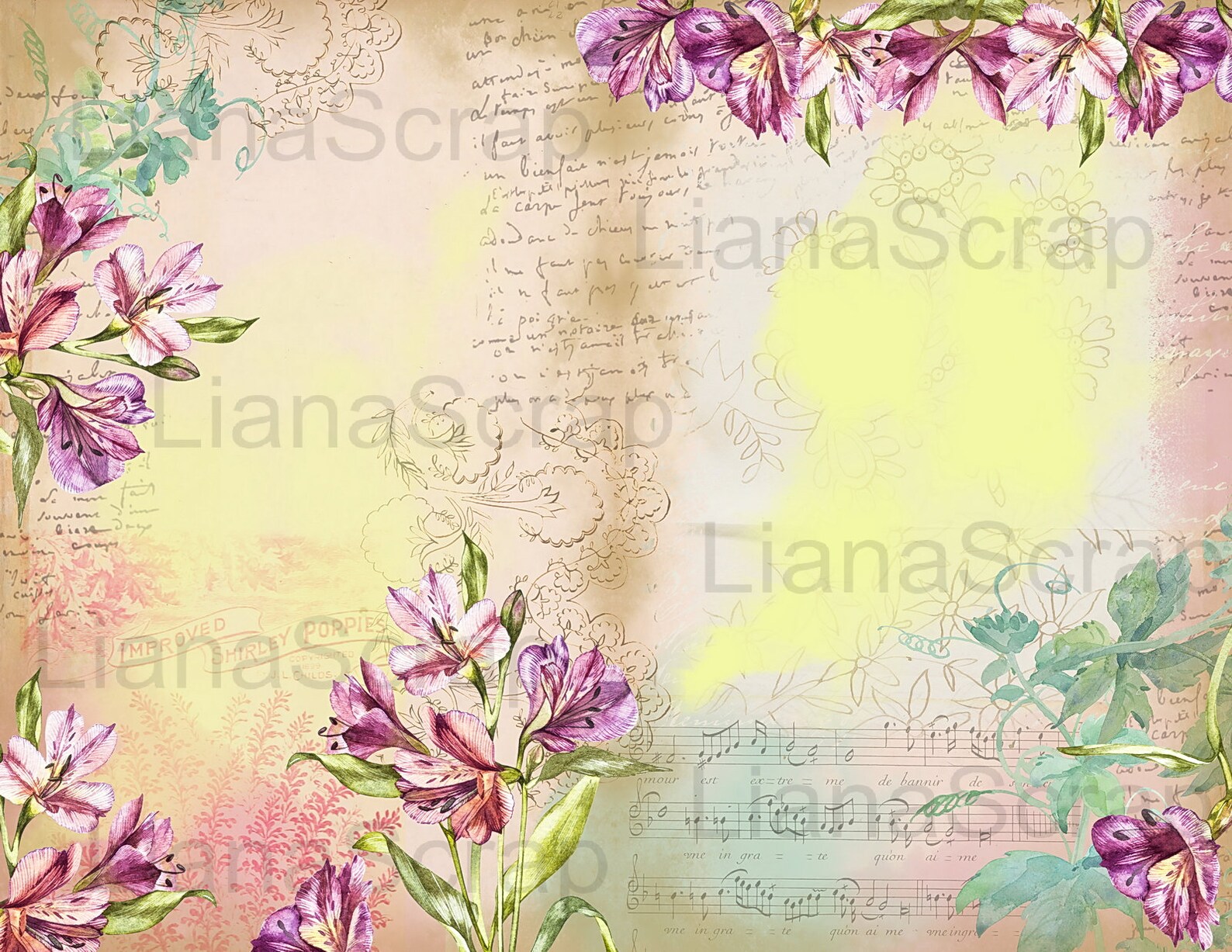 Spring Fling Printable Junk Journal Kit Spring Flowers - Etsy