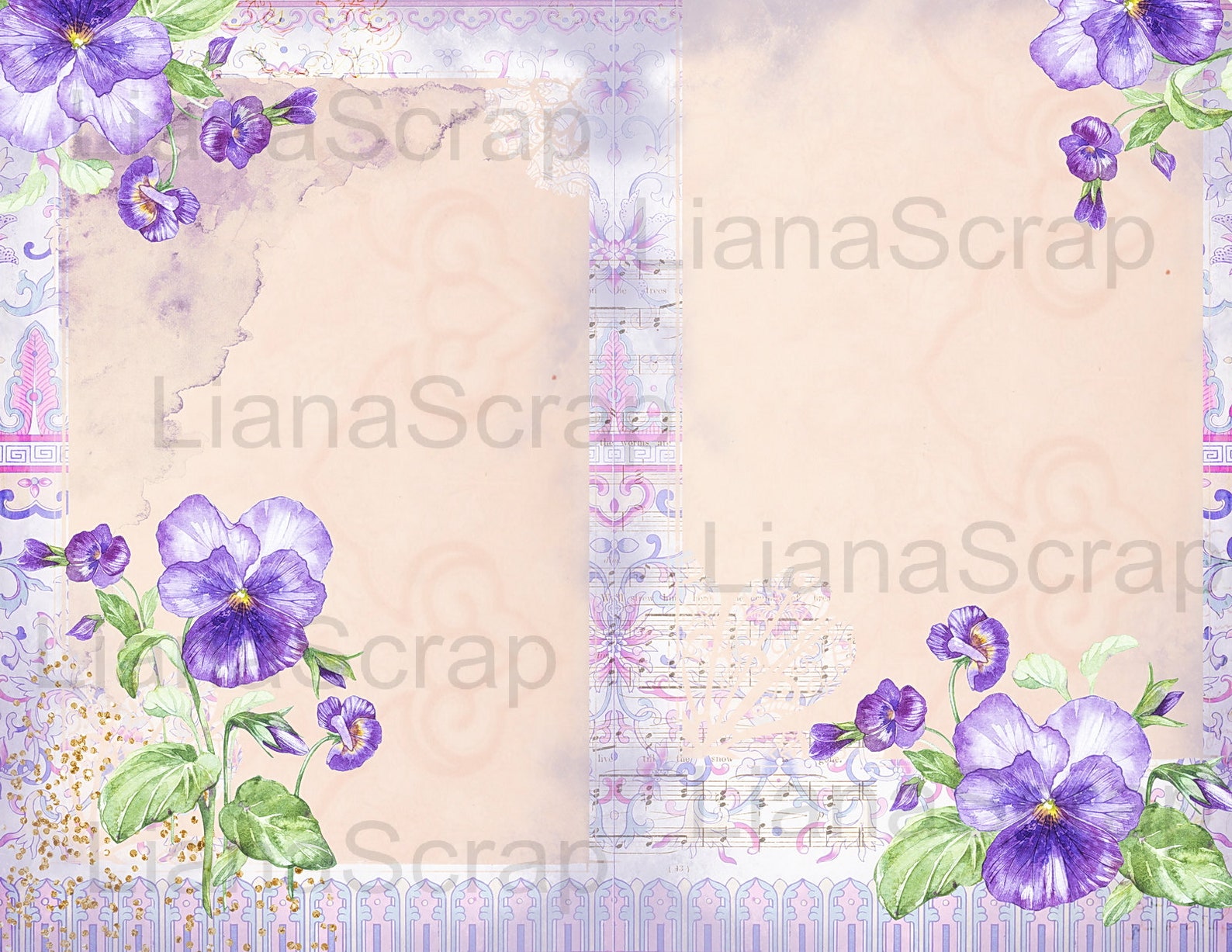 Spring Fling Printable Junk Journal Kit Spring Flowers - Etsy