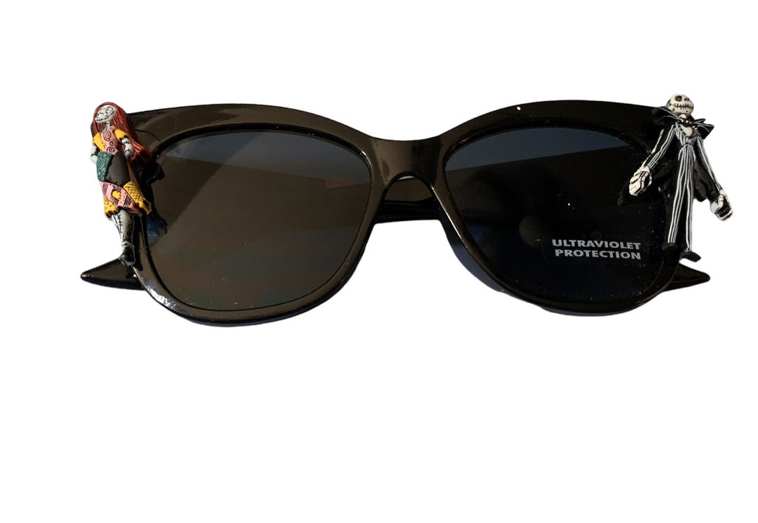 Jack Skellington & Sally Sunglasses Cat Eye Sunglasses Nightmare ...