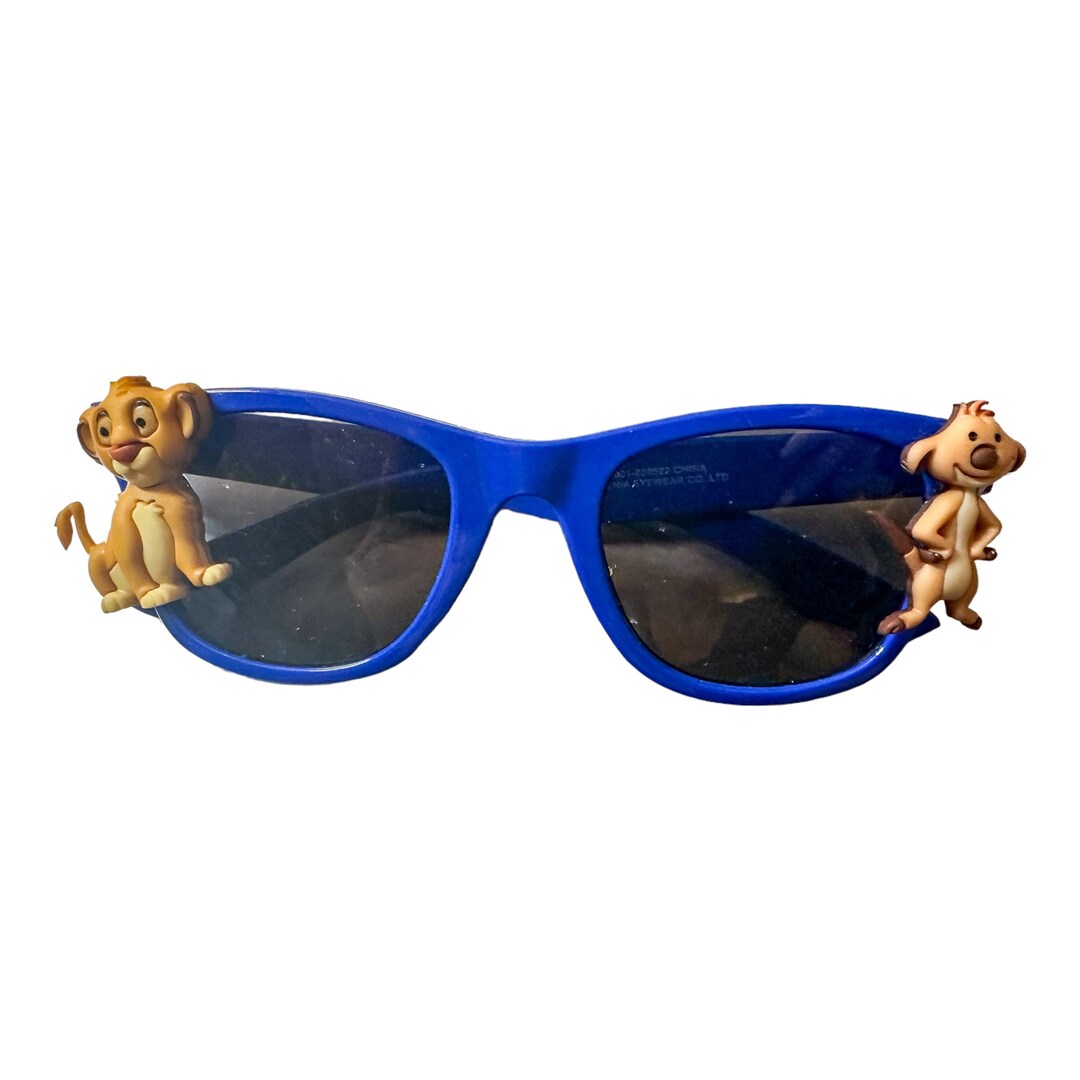 Blue Lion King Simba and Timon Custom Character Sunglasses Kids ...