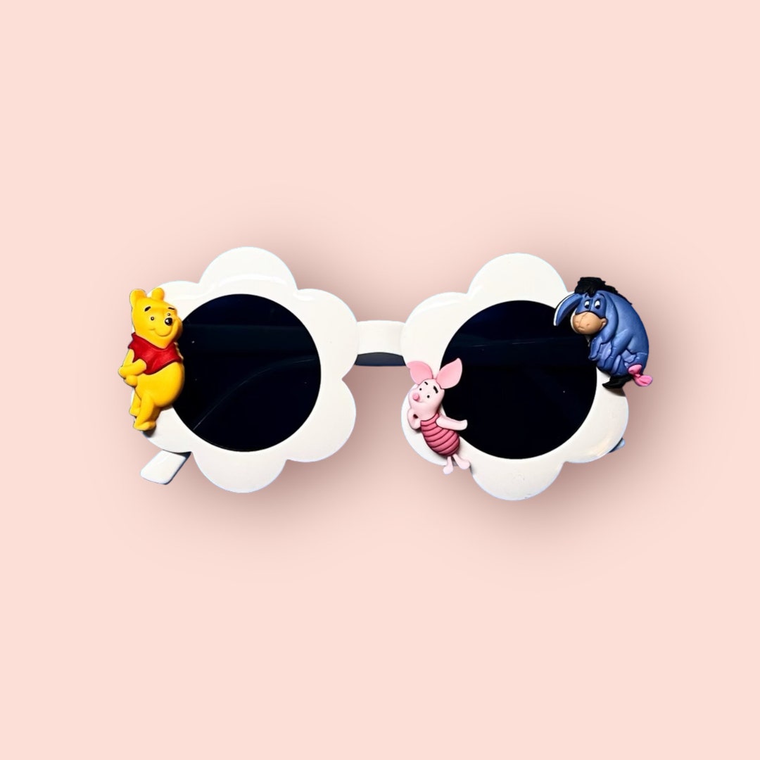 Custom Winnie the Pooh Piglet Childrens Sunglasses Custom Character ...