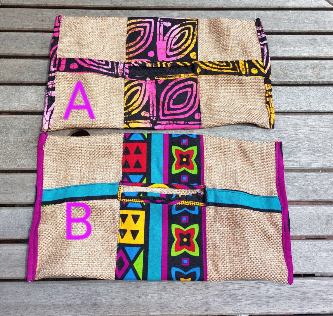 Tissue Box Cover, African Print Tissue Box Holder African Print ...