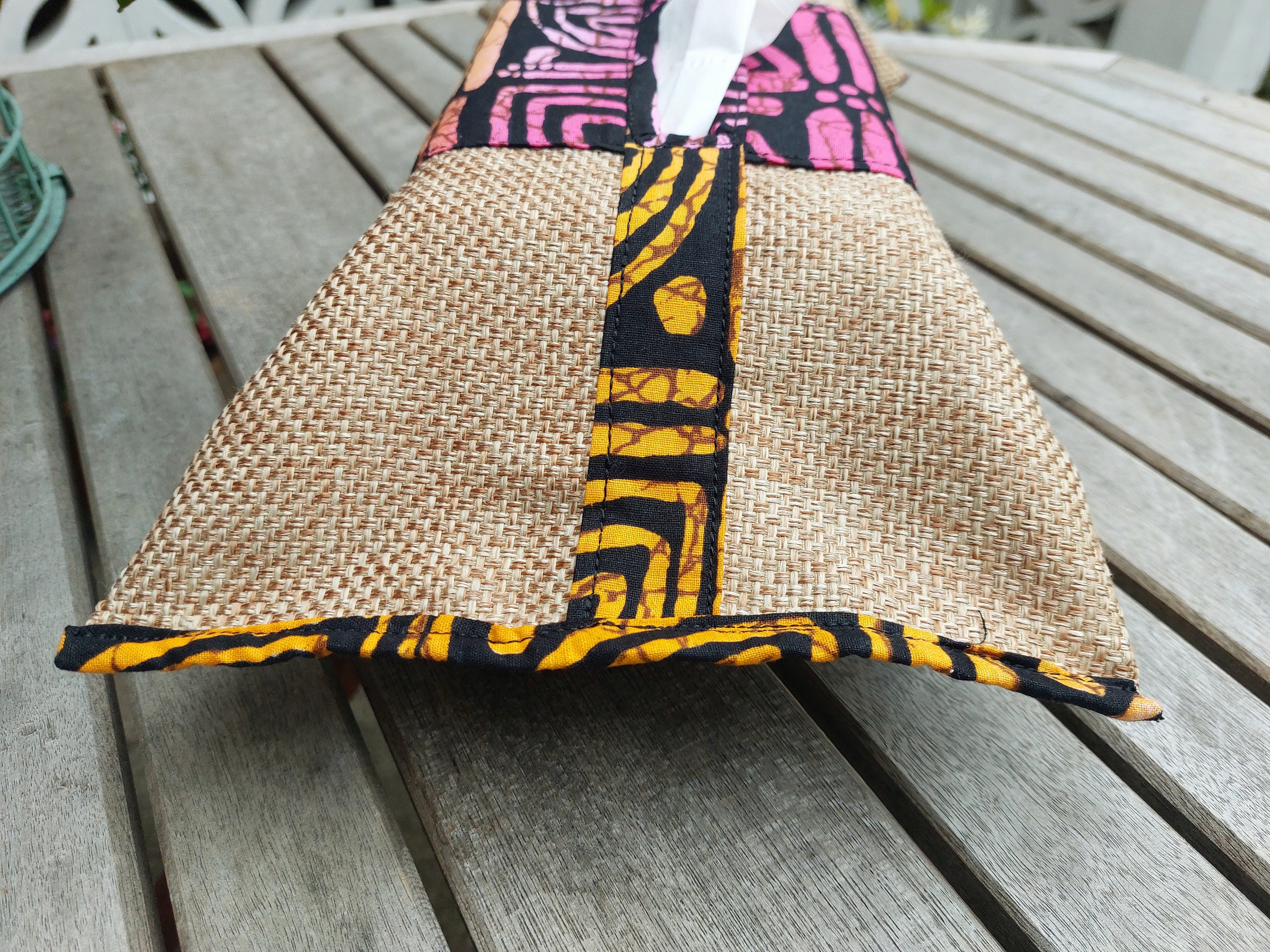 Tissue Box Cover, African Print Tissue Box Holder African Print ...